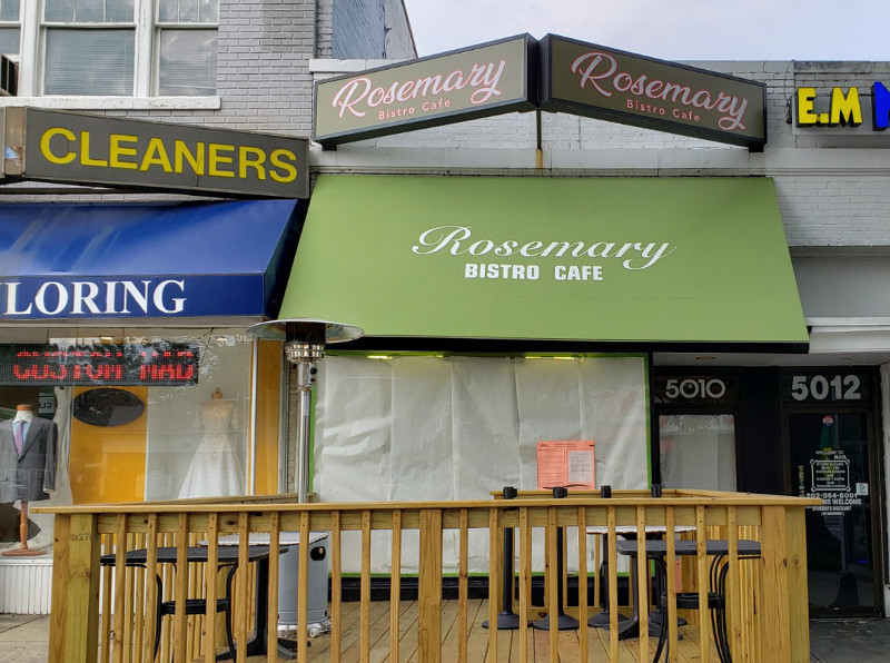 Rosemary Bistro now open; Calvert Woodley reopens | Forest Hills ...