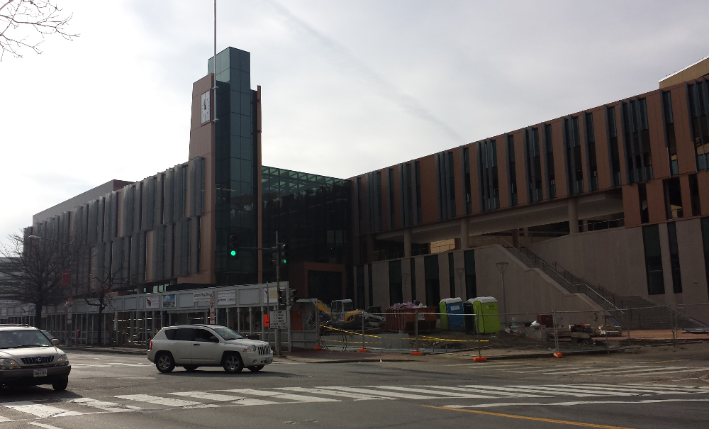 Neighborhood in the news: The nearly-complete UDC student center ...